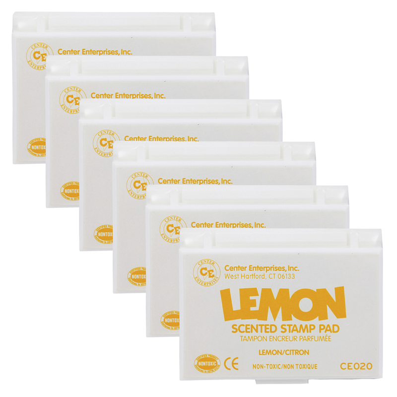 TeachersParadise - Ready 2 Learn® Scented Stamp Pad, Lemon/Yellow, Pack ...