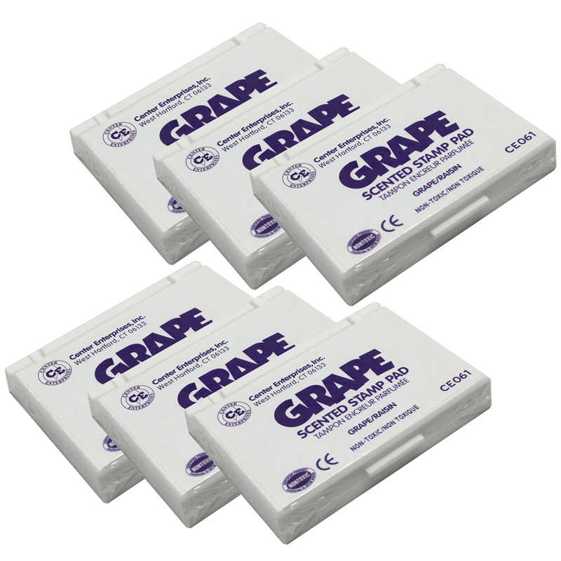 TeachersParadise - Ready 2 Learn® Scented Stamp Pad, Purple/Grape, Pack ...