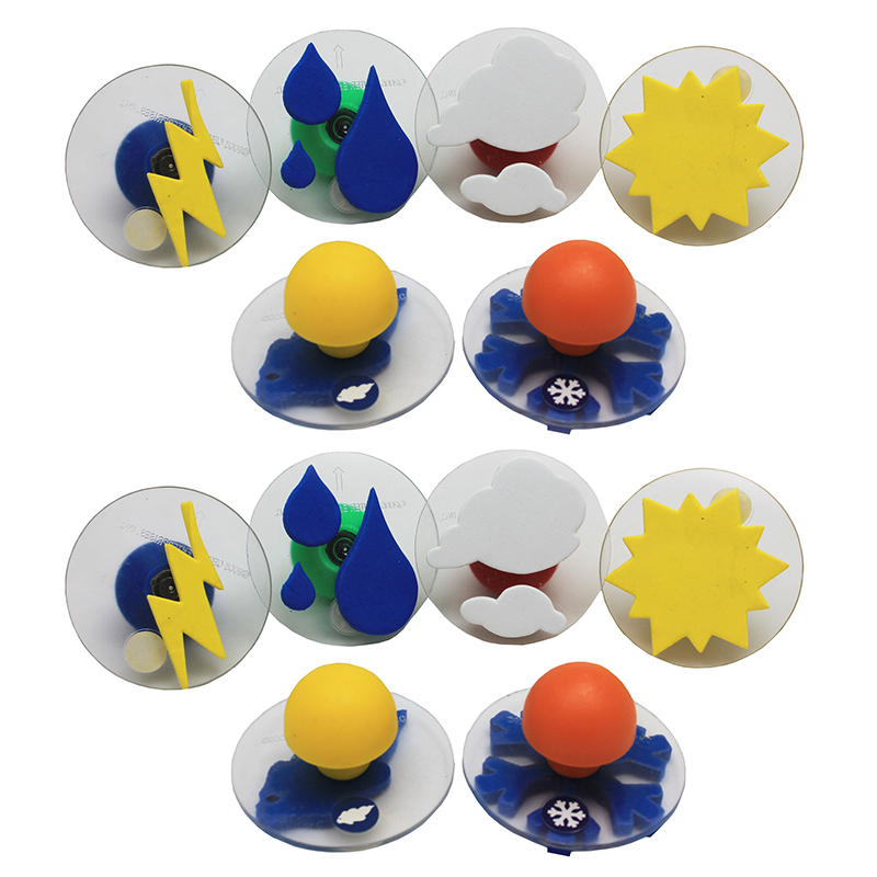 TeachersParadise - Ready 2 Learn® Giant Stampers, Weather Patterns, 6 ...