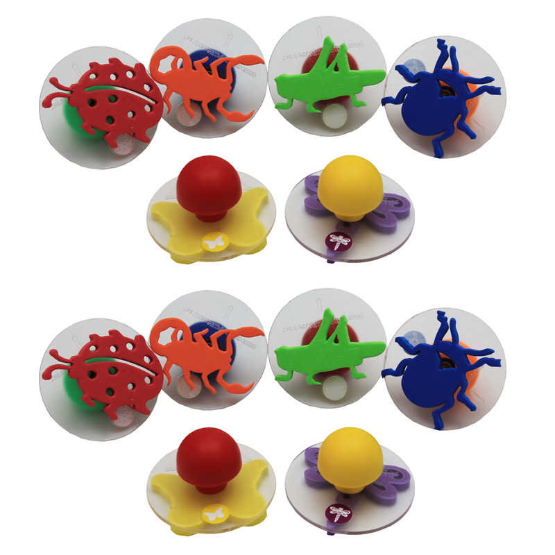 TeachersParadise - Ready 2 Learn® Giant Stampers, Insects, 6 Per Set, 2 ... TeachersParadise - Ready 2 Learn® Giant Stampers, Insects, 6 Per Set, 2 ...