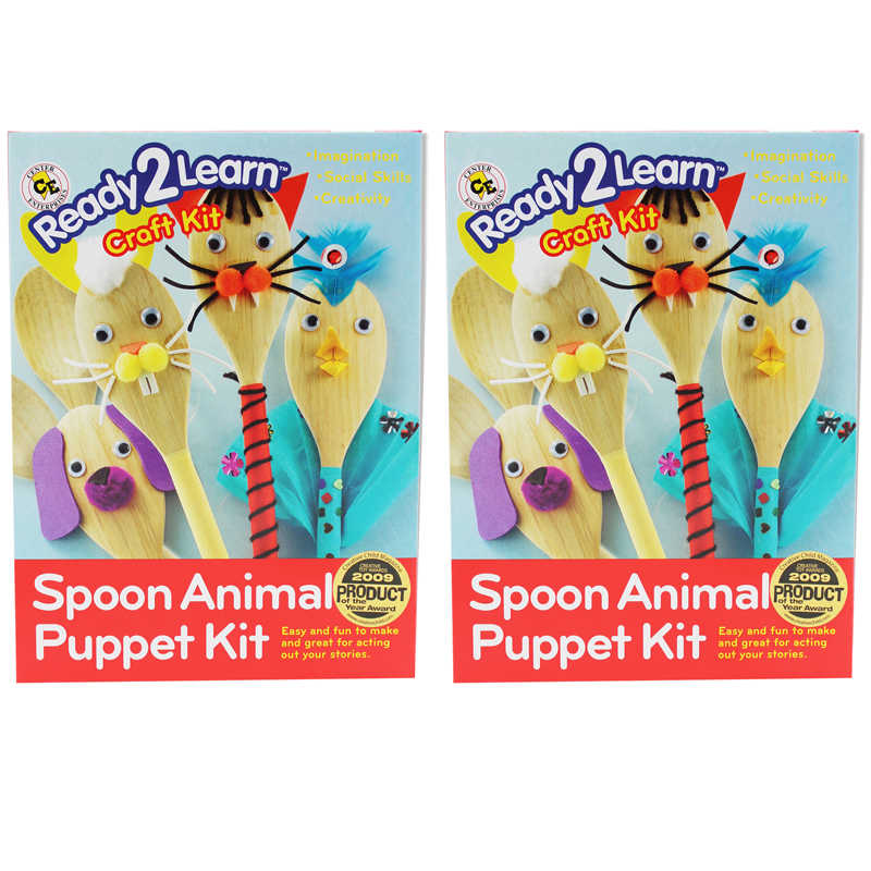 TeachersParadise - Ready 2 Learn® Ready2Learn™ Spoon Animal Craft Kit ...