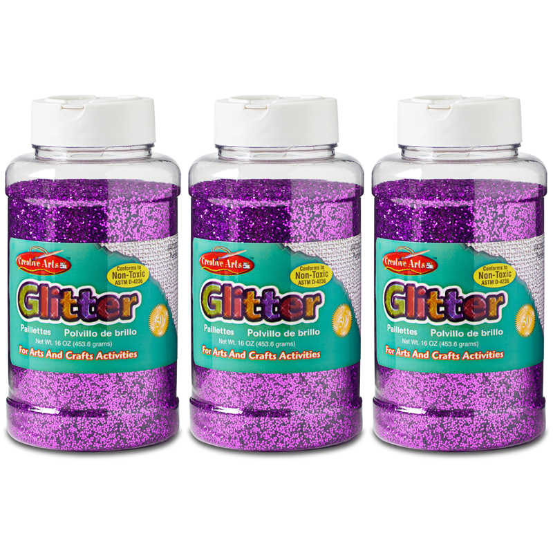 TeachersParadise - Charles Leonard Creative Arts™ Glitter, 1 lb. Bottle ...