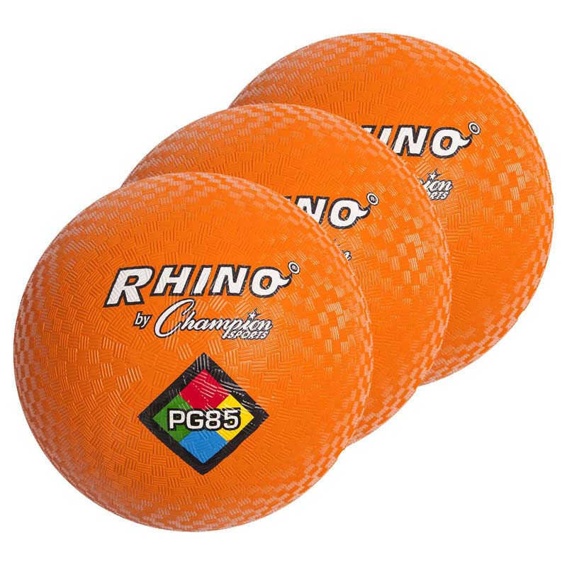 TeachersParadise - Champion Sports Playground Ball, 8-1/2", Orange ...