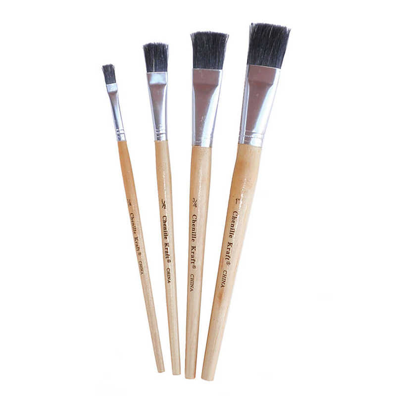 TeachersParadise - Creativity Street® Easel Brushes, Short Handle ...