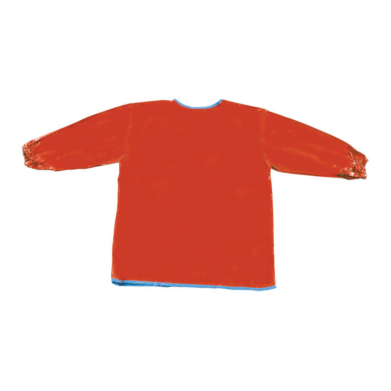 TeachersParadise - Creativity Street® Long Sleeve Art Smock, Red, 22" x ...