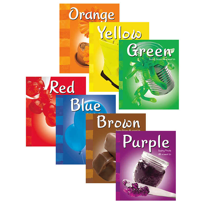 TeachersParadise - Capstone Colors Book Set, Set of 7 - CPB9781429603003