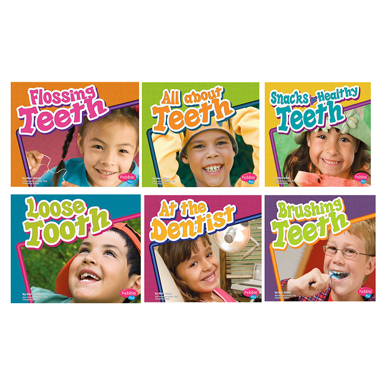 TeachersParadise - Pebble Plus Healthy Teeth Book Set, Set of 6 ...