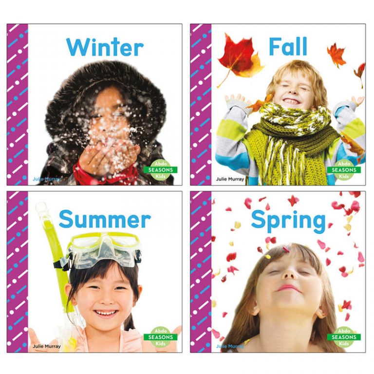 TeachersParadise - Abdo Kids Seasons Book Set, Set of 4 - CPB9781496611642
