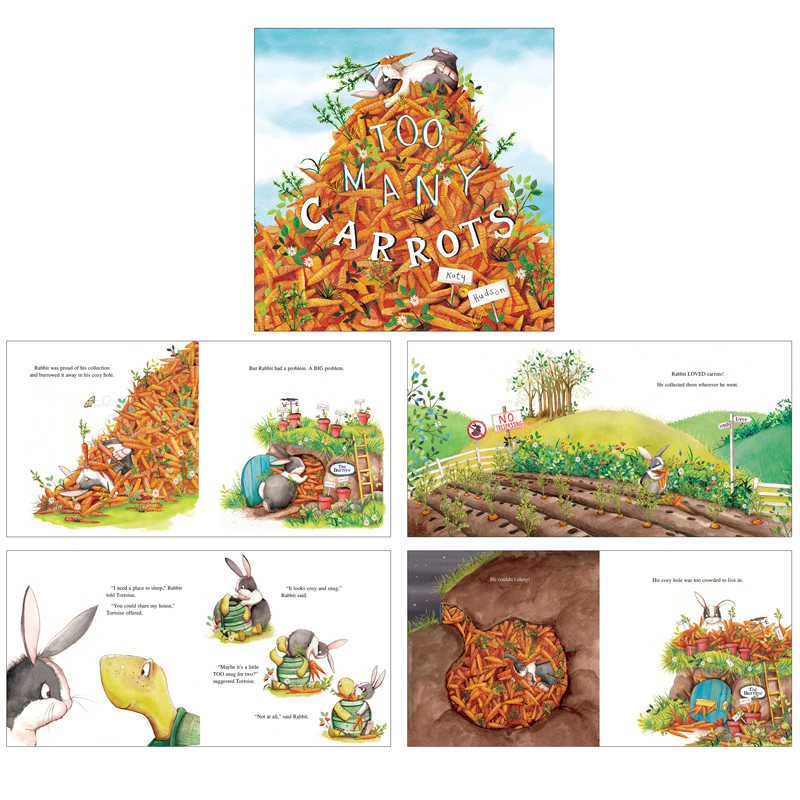 TeachersParadise - Fiction Picture Books Too Many Carrots ...