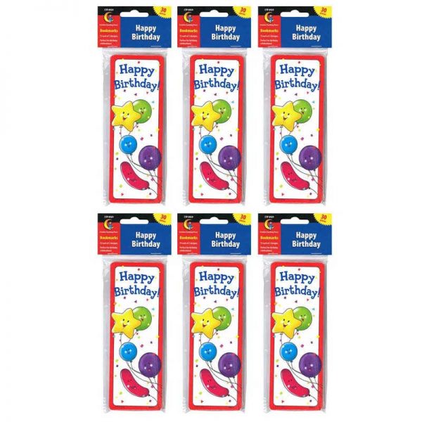 TeachersParadise - Creative Teaching Press® Happy Birthday Bookmarks ...