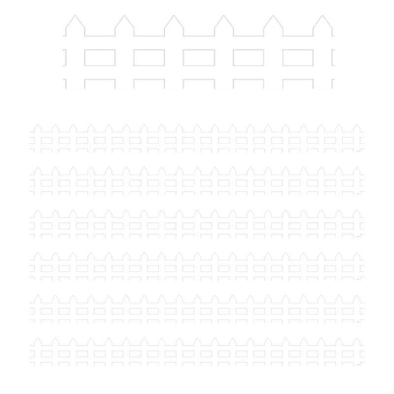 TeachersParadise - Creative Teaching Press® Picket Fence Border, 35 ...