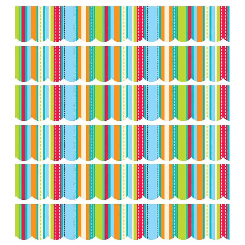 TeachersParadise - Creative Teaching Press® Stripes & Stitches Border ...