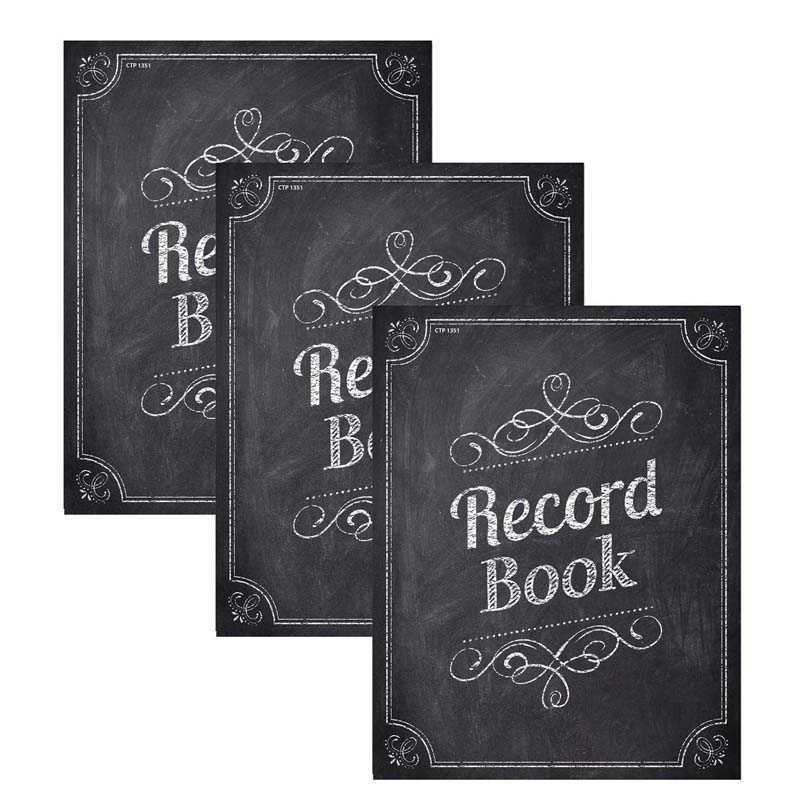 TeachersParadise - Creative Teaching Press® Chalk It Up! Record Book ...