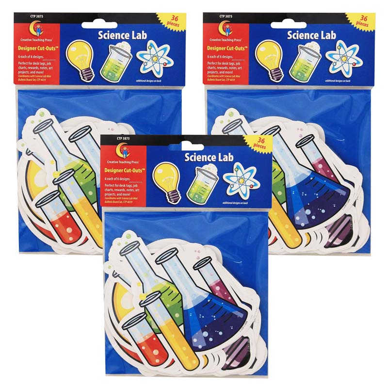 TeachersParadise - Creative Teaching Press® Science Lab 6" Designer Cut ...