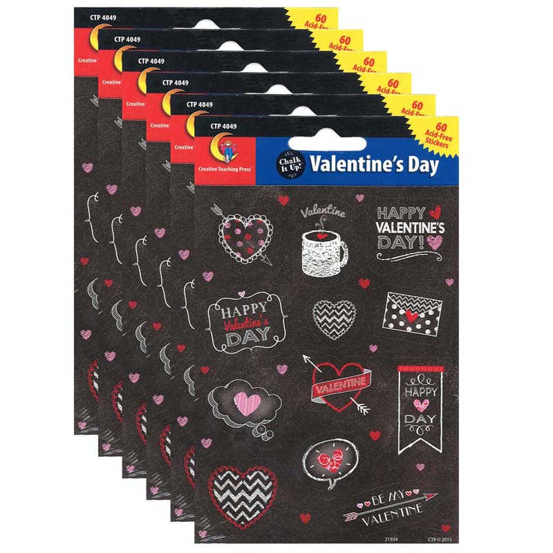 TeachersParadise - Creative Teaching Press® Chalk Valentine's Day ...