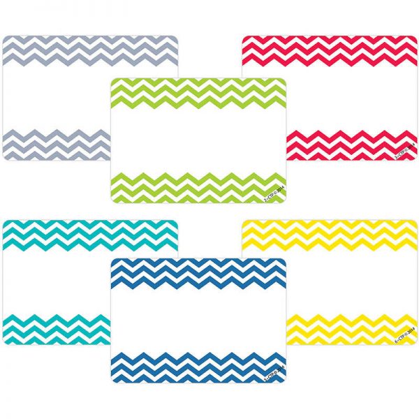 TeachersParadise - Creative Teaching Press® Chevron Solids, Labels/Name ...