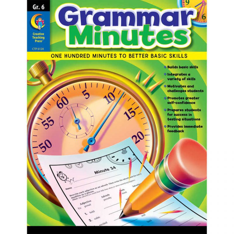 TeachersParadise Creative Teaching Press Grammar Minutes Grade 6 teachersparadise-creative-teaching-press-grammar-minutes-grade-6