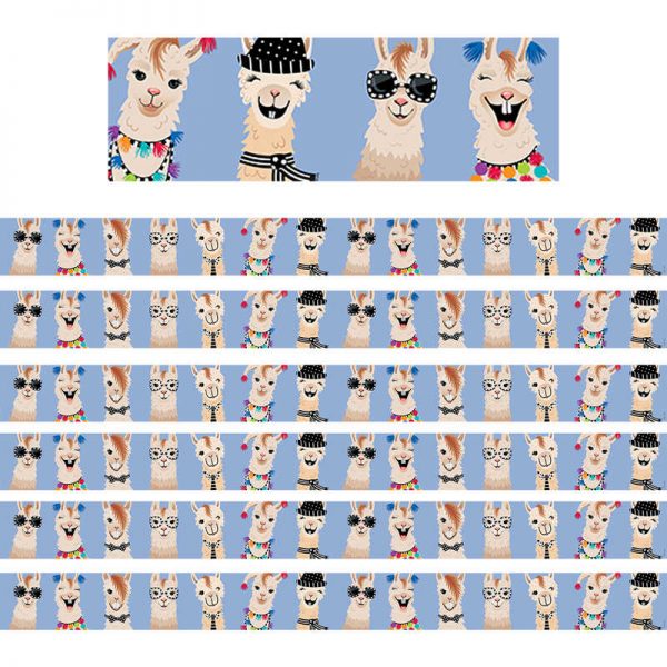 TeachersParadise - Creative Teaching Press® Llamas Border, 35 Feet Per ...