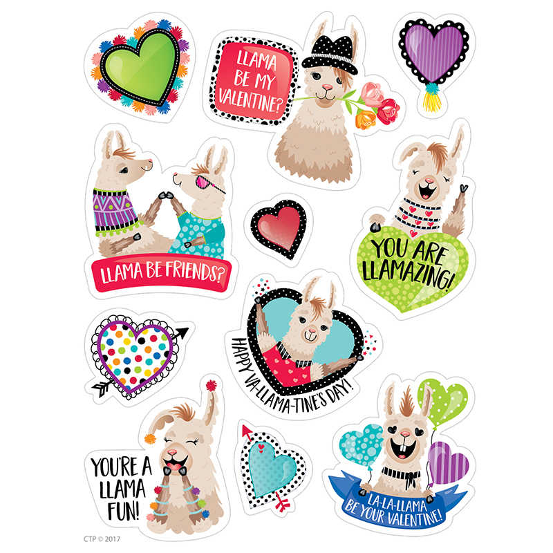 TeachersParadise - Creative Teaching Press® Llama Be My Valentine ...