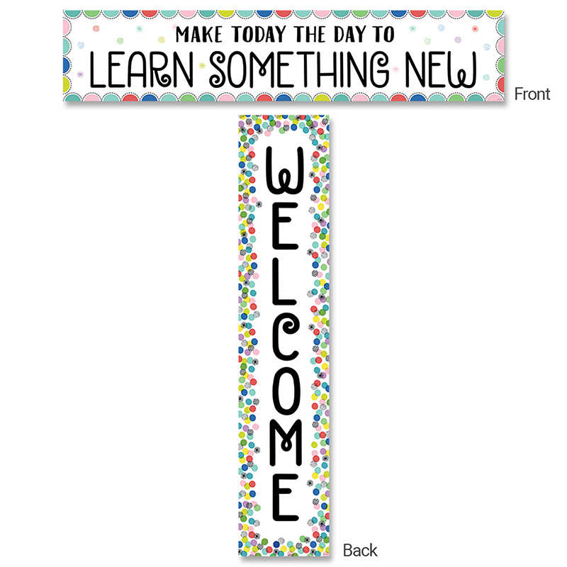 TeachersParadise - Creative Teaching Press® Color Pop Welcome Banner (2 ...
