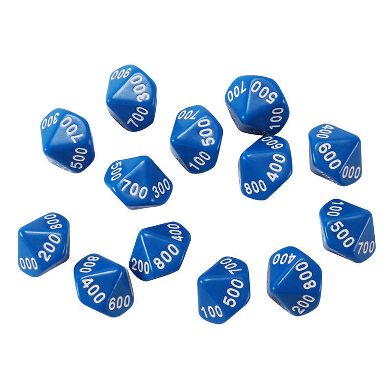 TeachersParadise - Learning Advantage™ Place Value Dice, Hundreds, Set ...