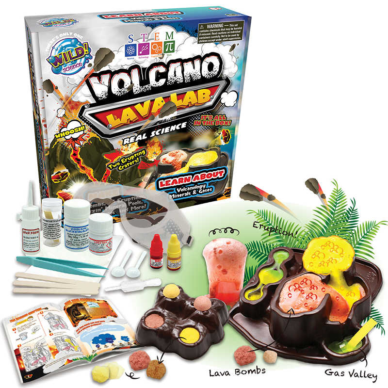 TeachersParadise - WILD! Science Volcano Lava Lab - CTUWS065L