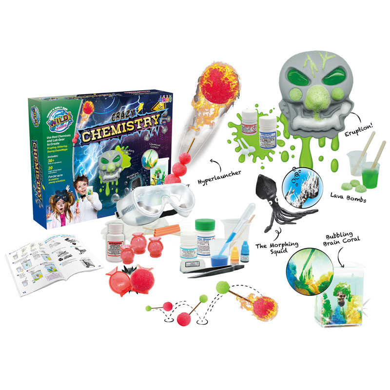 TeachersParadise - WILD! Science Crazy Chemistry Kit - CTUWS31XL