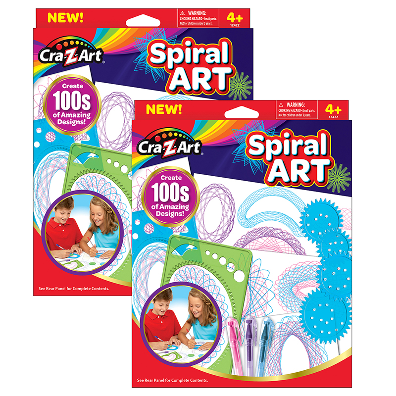 TeachersParadise - Cra-Z-Art® Spiral Art, 2 Sets - CZA12422N4-2
