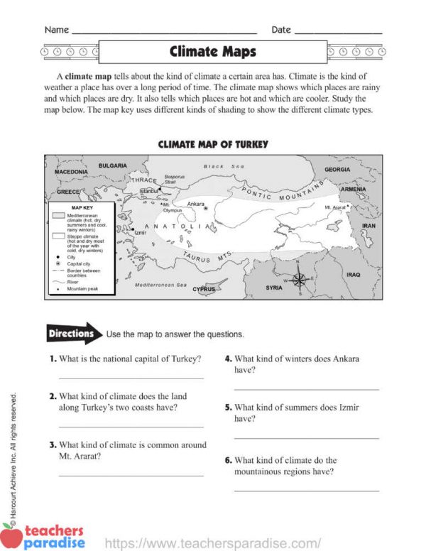World Maps - TeachersParadise