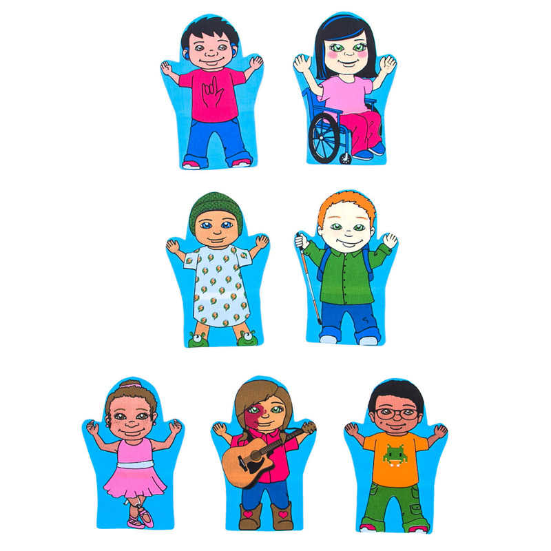 TeachersParadise - Dexter Educational Toys™ Courage Kids Puppet, Set of ...