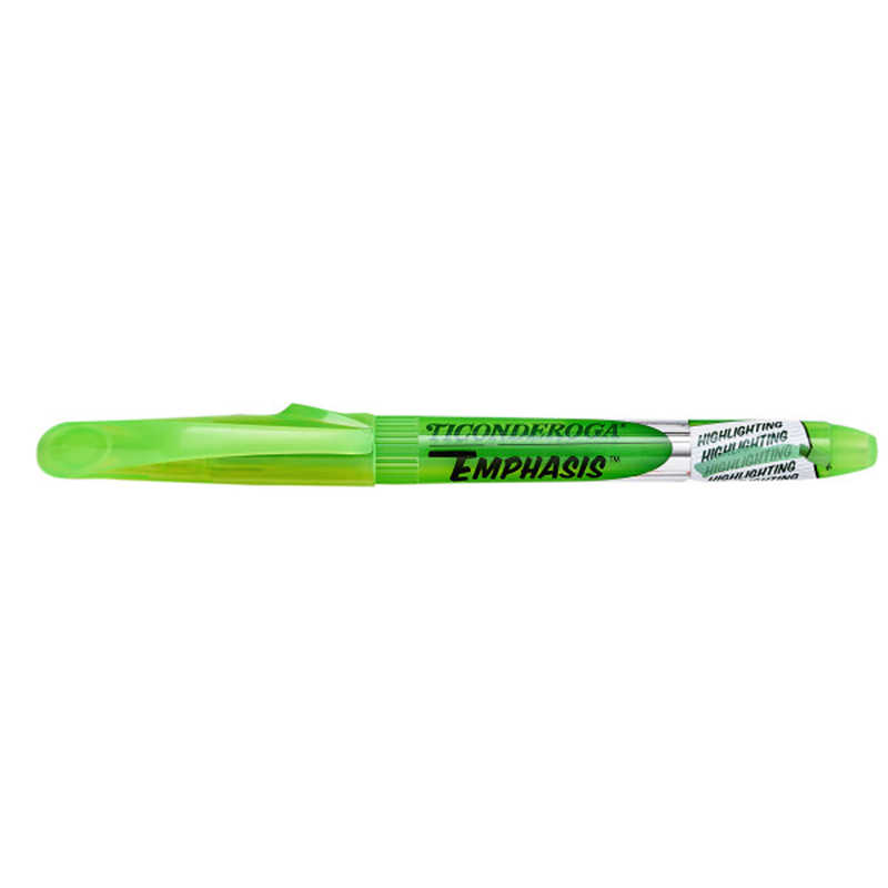 TeachersParadise - Ticonderoga® Emphasis™ Highlighters, Pocket Style ...