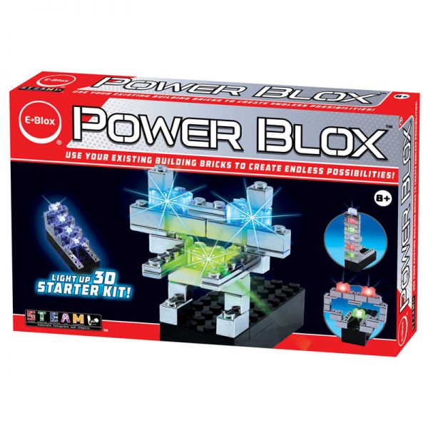 TeachersParadise - E-Blox® Power Blox Starter, LED Building Blocks, 25 ...