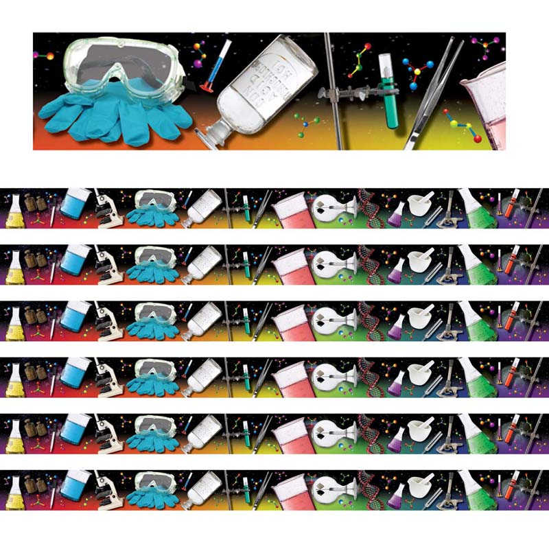 TeachersParadise - Edupress™ Science Tools Photo Border, 35 Feet Per ...