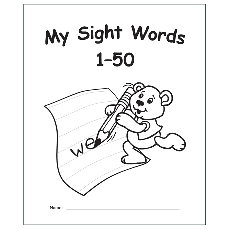 TeachersParadise - Teacher Created Resources My Own Books™: Sight Words ...
