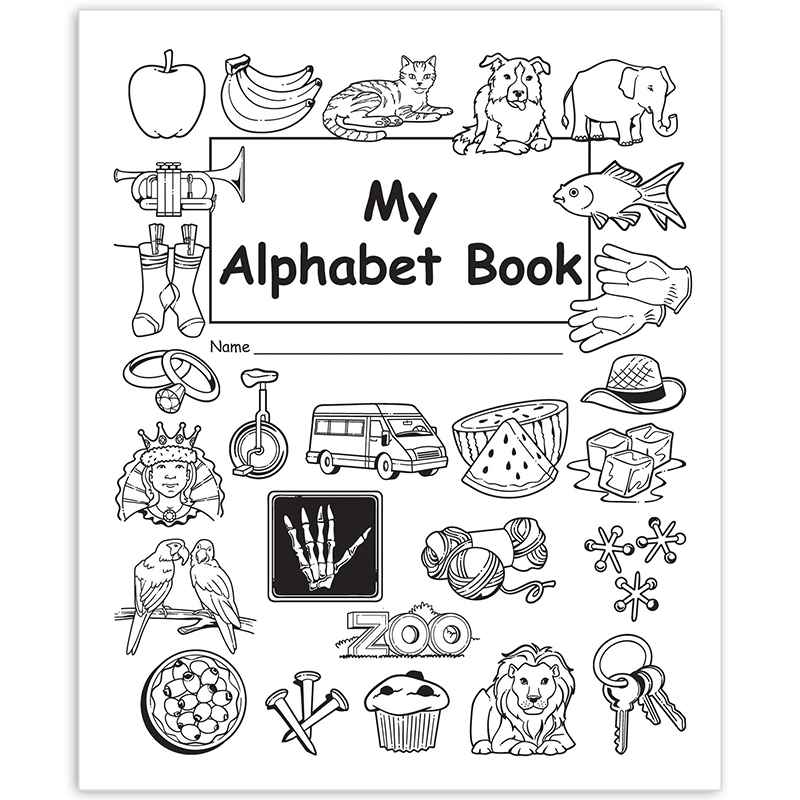 TeachersParadise - Teacher Created Resources My Own Books™: My Alphabet ...