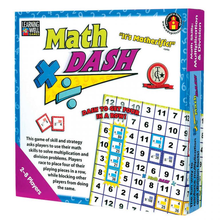 TeachersParadise - Edupress™ Math Dash Game: Multiplication & Division ...