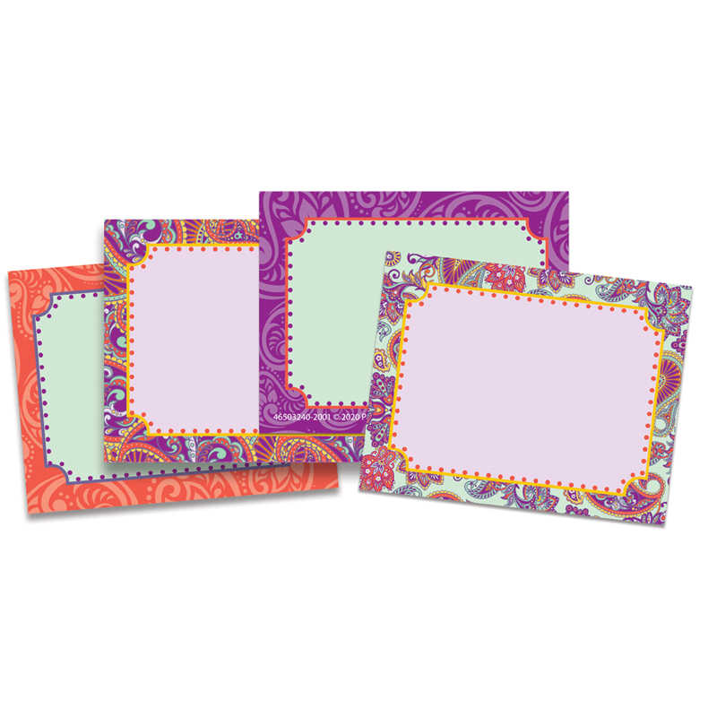 TeachersParadise - Eureka® Positively Paisley Name Tags, 2-7/8" X 2-1/4 ...