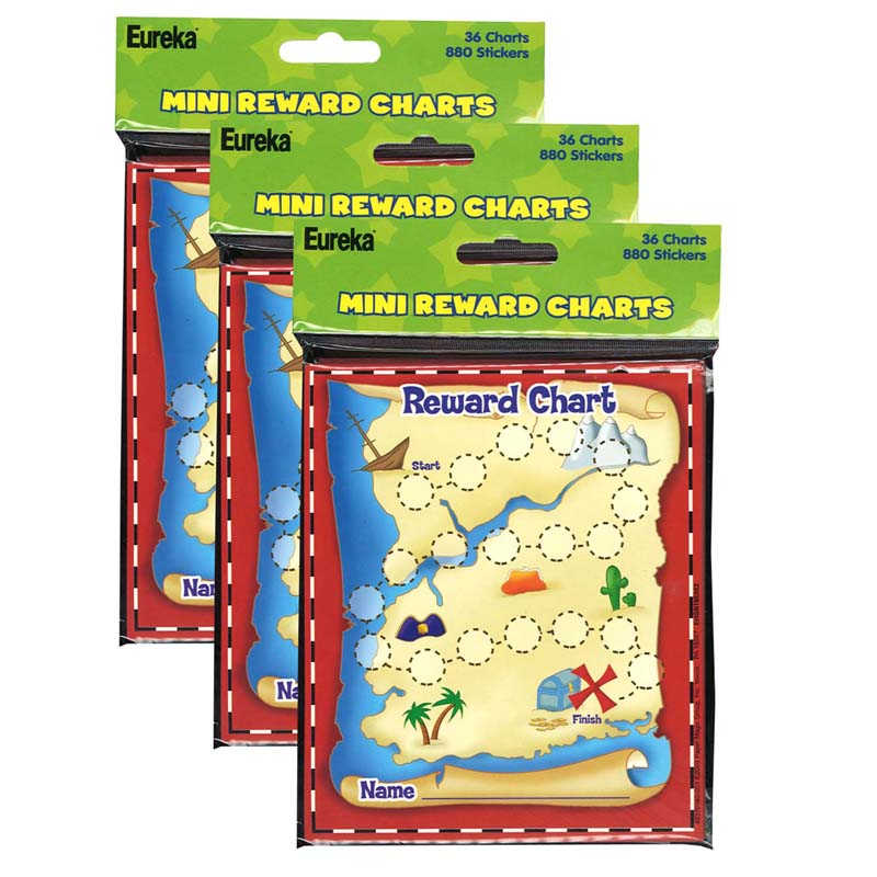 TeachersParadise - Eureka® Treasure Hunt Mini Reward Charts with ...