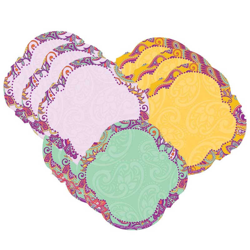 TeachersParadise - Eureka® Positively Paisley Paper Cut-Outs, 36 Per ...