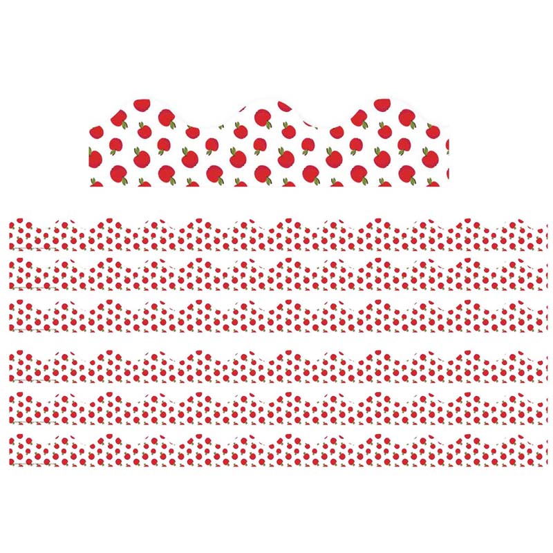 TeachersParadise - Eureka® A Teachable Town Apples Deco Trim, 37 Feet ...