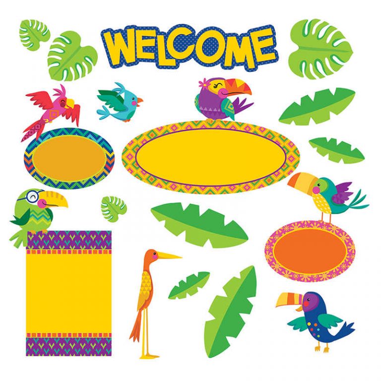 TeachersParadise - Eureka® You Can Toucan - Welcome Bulletin Board Sets ...
