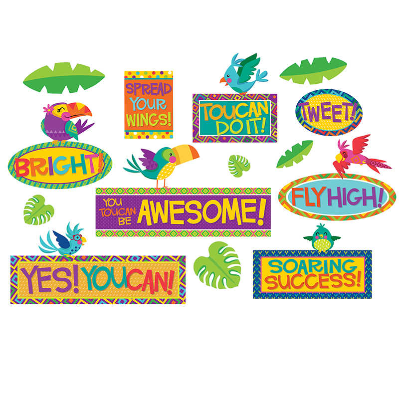 TeachersParadise - Eureka® You Can Toucan - Motivational Mini Bulletin ...