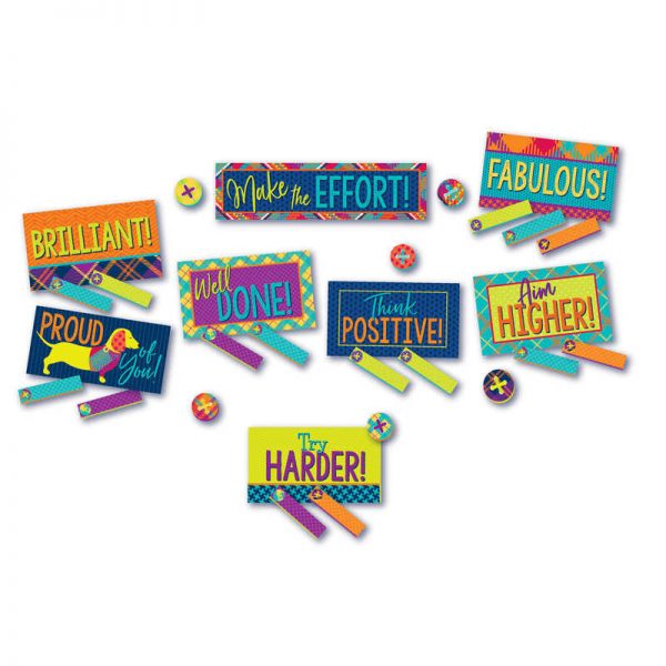 TeachersParadise - Eureka® Plaid Attitude - Class Management Mini ...