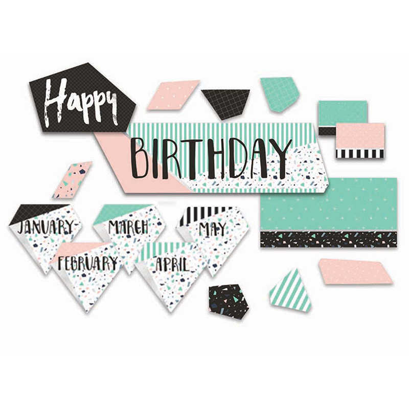 TeachersParadise - Eureka® Simply Sassy - Birthday Mini Bulletin Board ...