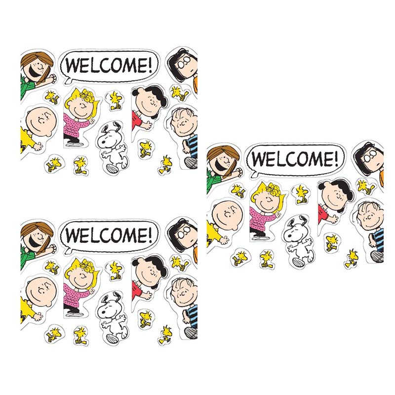 TeachersParadise - Eureka® Peanuts® Welcome Go-Around®, 15 Pieces Per ...