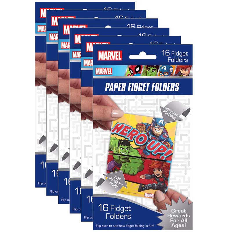TeachersParadise - Eureka® Fidget Folders, Marvel™ Super Hero Adventure ...