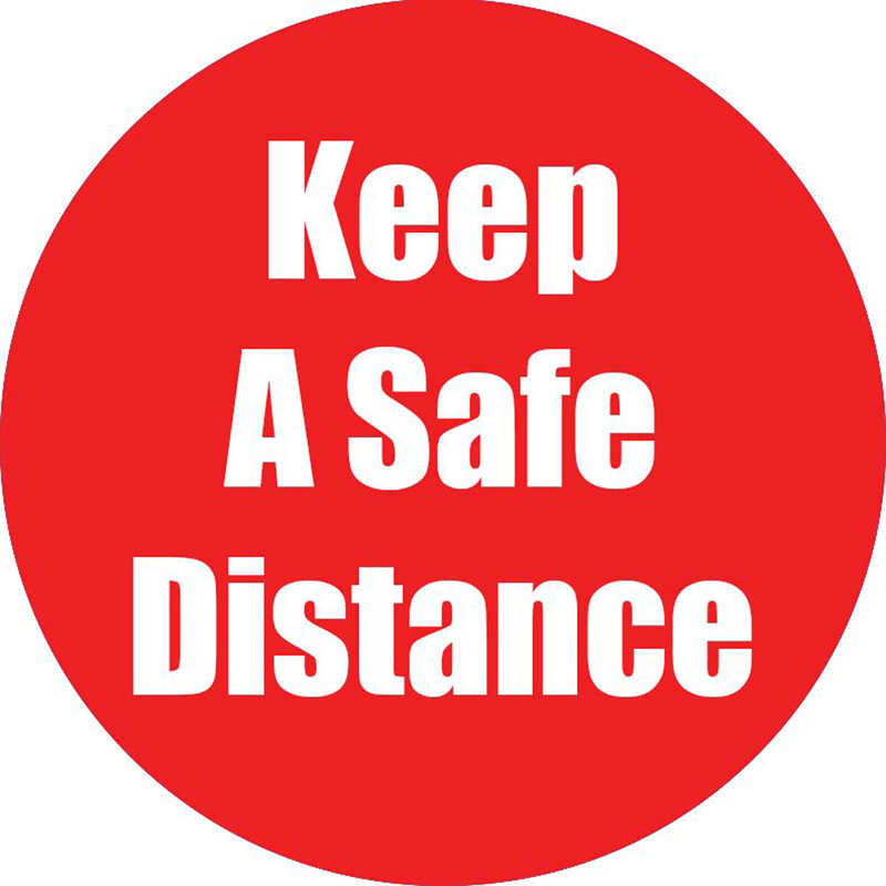 TeachersParadise - Flipside Products Keep a Safe Distance Anti-Slip ...