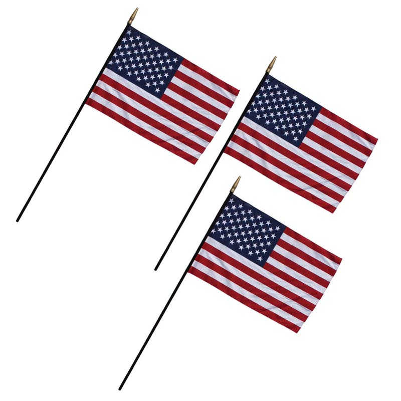 TeachersParadise - Independence Flag Heritage U.S. Classroom Flag, 12 ...