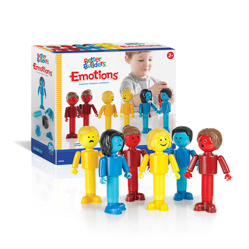 TeachersParadise - Guidecraft Better Builders® Emotions, Magnetic ...