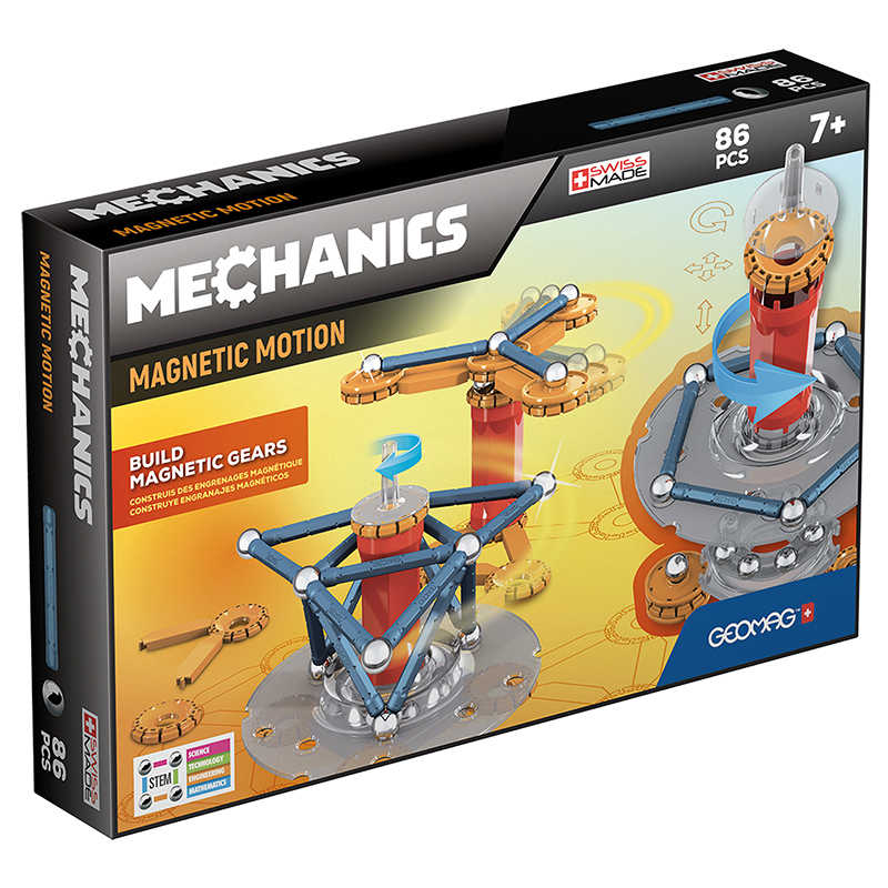 TeachersParadise - Geomag™ Geomag™ Mechanics Magnetic Motion Set, 86 ...